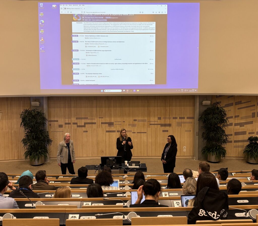 Exploring international cooperation at CERN during Geneva Science ...